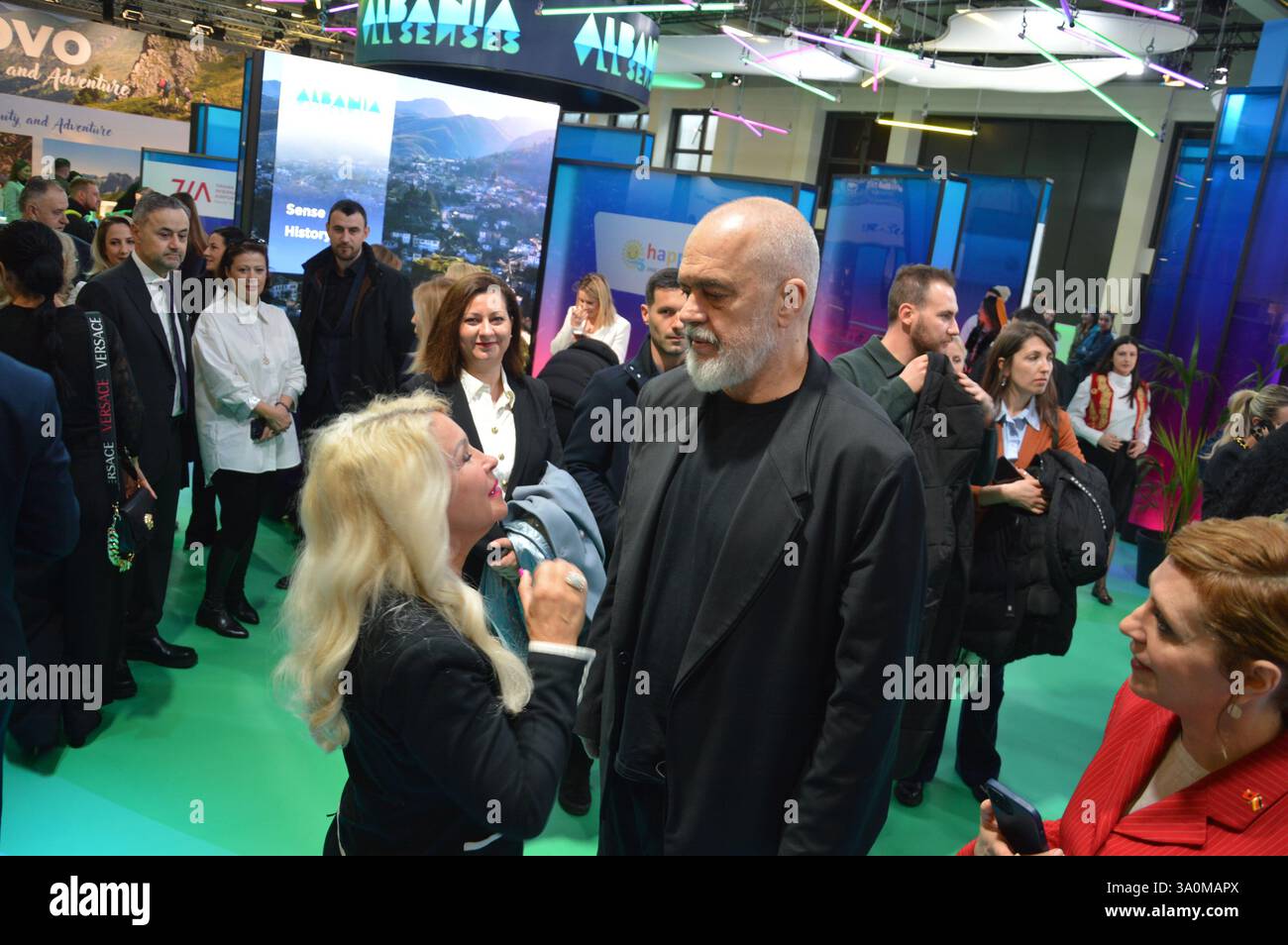 Berlin, Germany - March 4, 2025 - Prime Minister of Albania, Edi Rama ...
