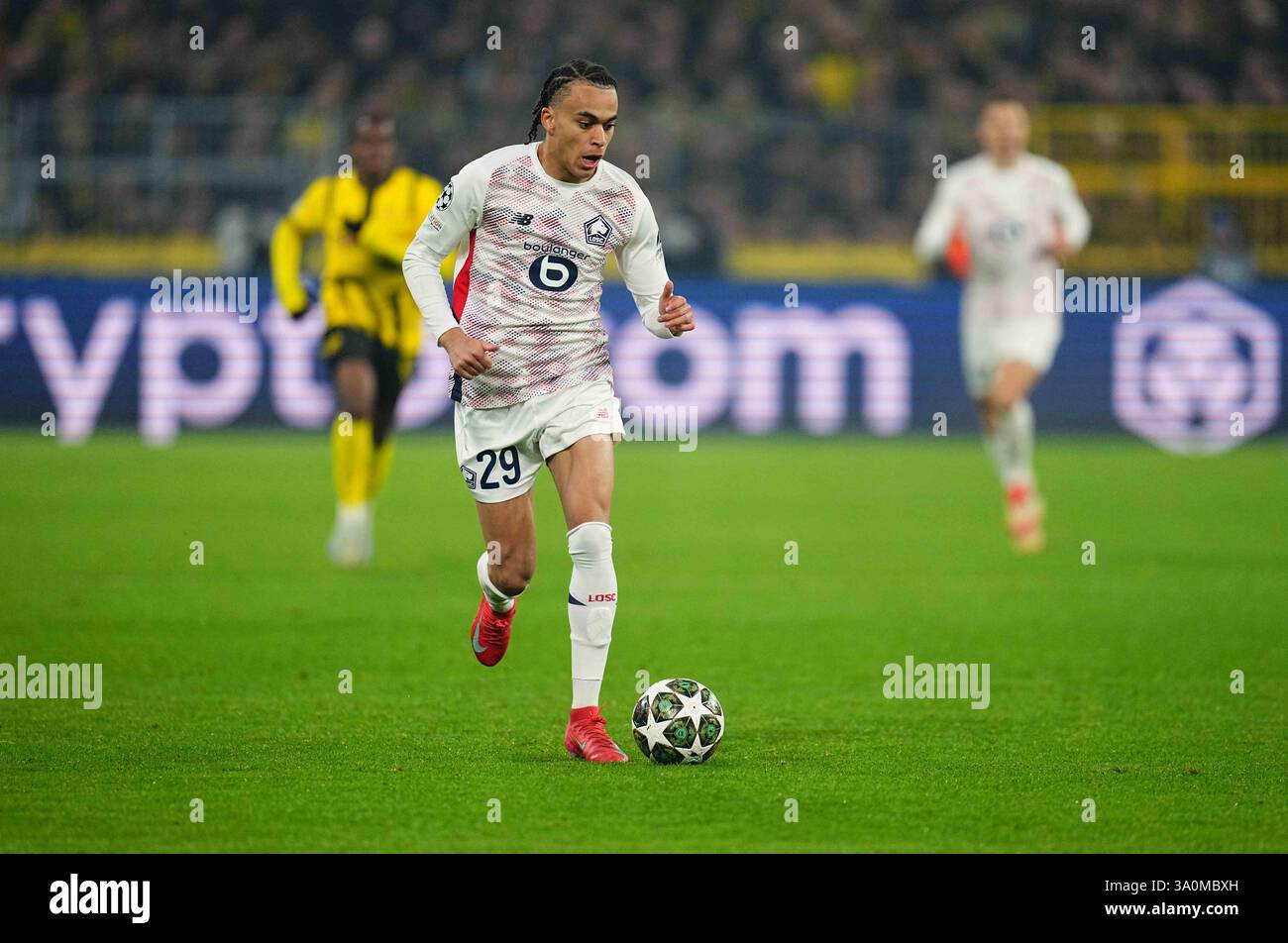 Signal Luna Park, Dortmund, Germany. 04th Mar, 2025. Ethan Mbappé of ...