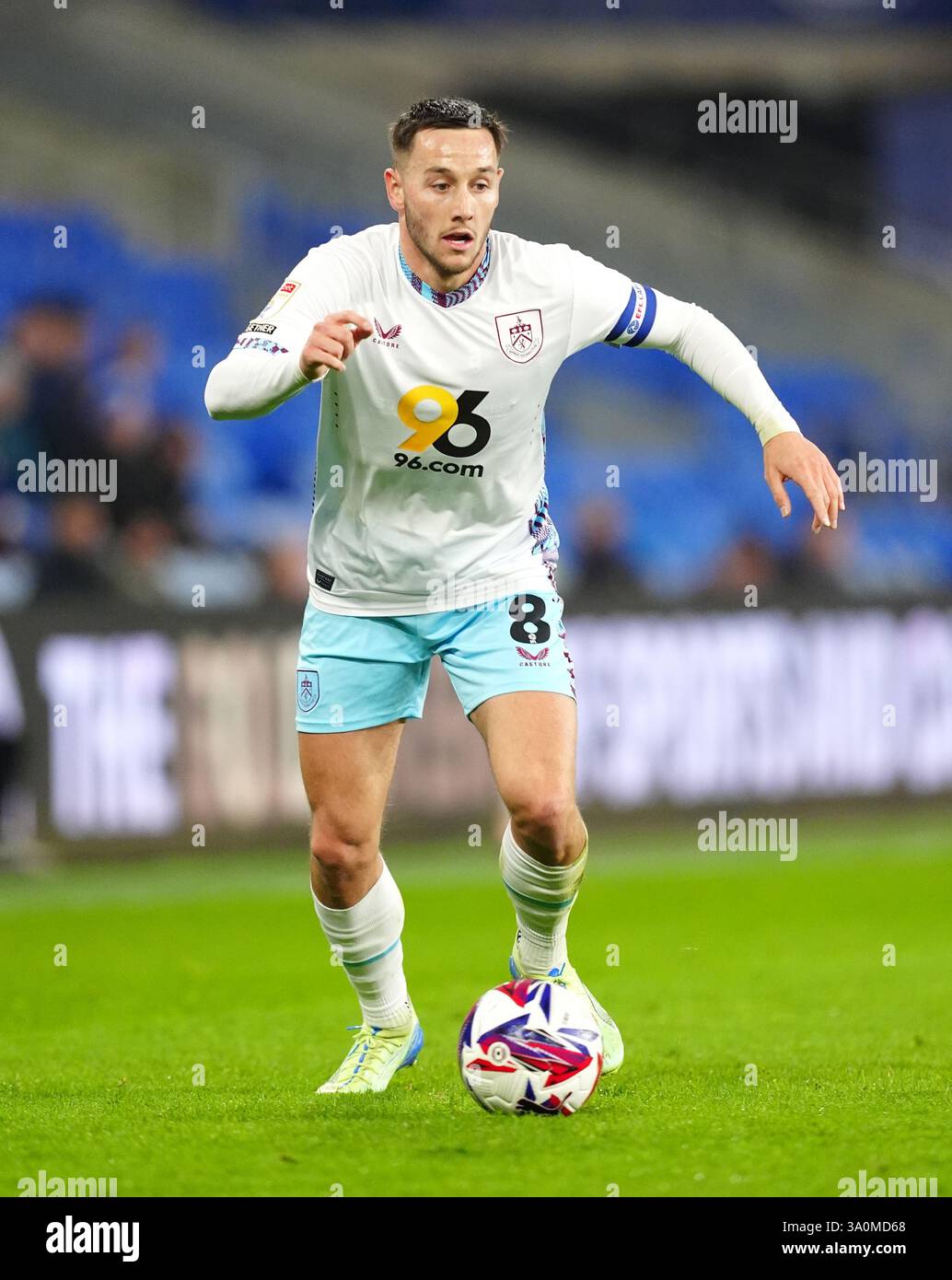 Burnley's Josh Brownhill during the Sky Bet Championship match at the ...