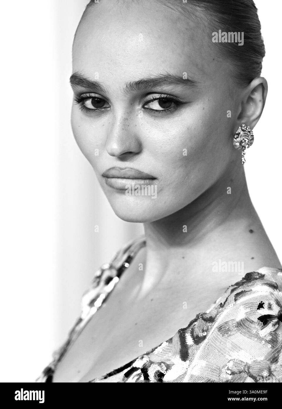 Los Angeles, USA. March 2nd, 2025. Lily-Rose Depp arriving at the ...