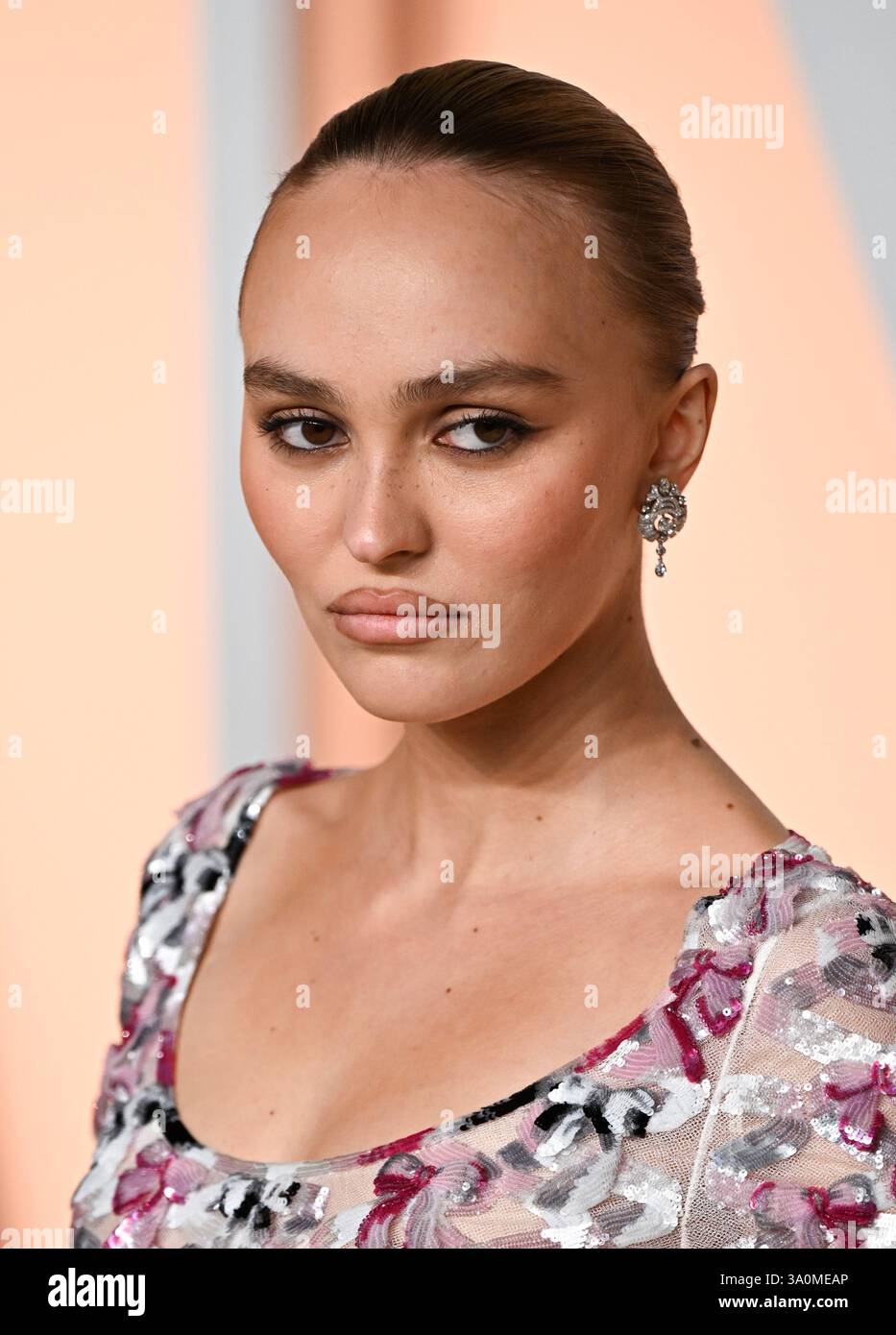 Los Angeles, USA. March 2nd, 2025. Lily-Rose Depp arriving at the ...