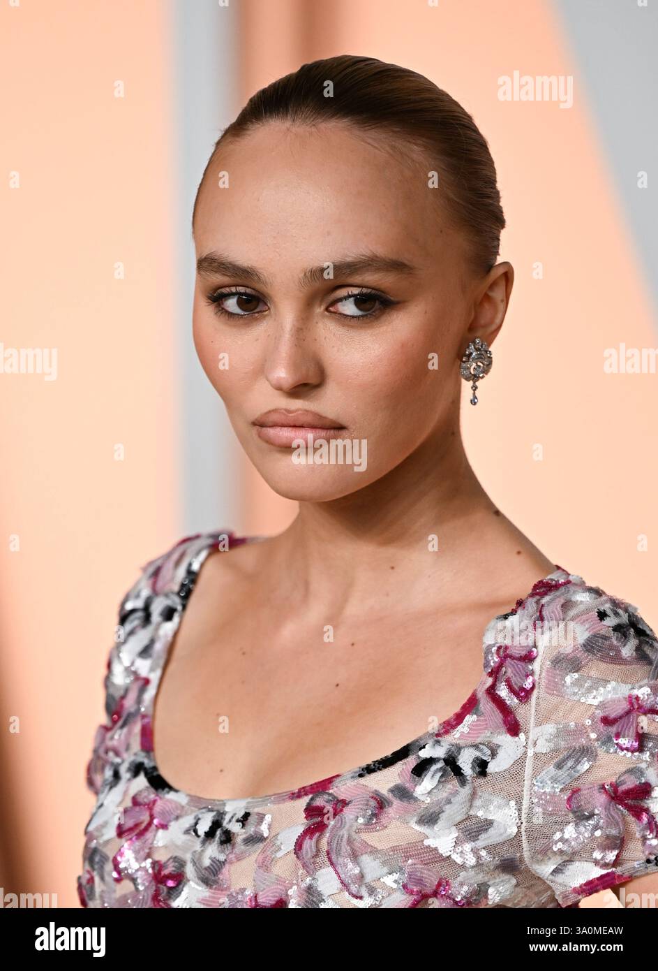 Los Angeles, USA. March 2nd, 2025. Lily-Rose Depp arriving at the ...