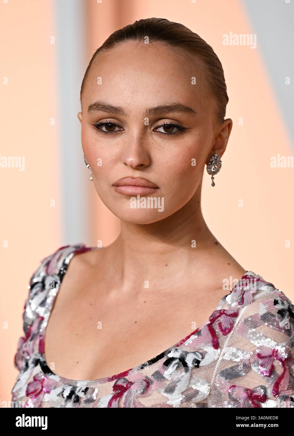 Los Angeles, USA. March 2nd, 2025. Lily-Rose Depp arriving at the ...