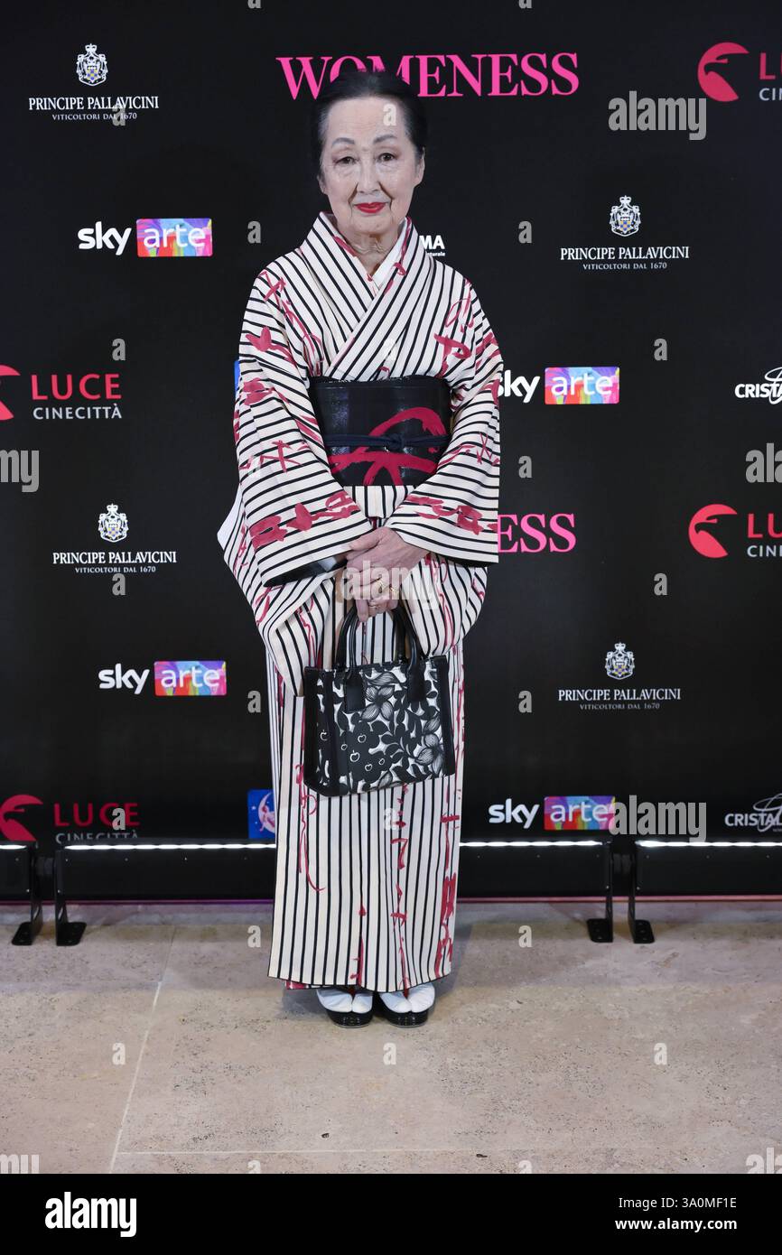 Rome, Italy. 04th Mar, 2025. Rome: Ara Pacis Auditorium. Womenss Photocall. In the photo ...