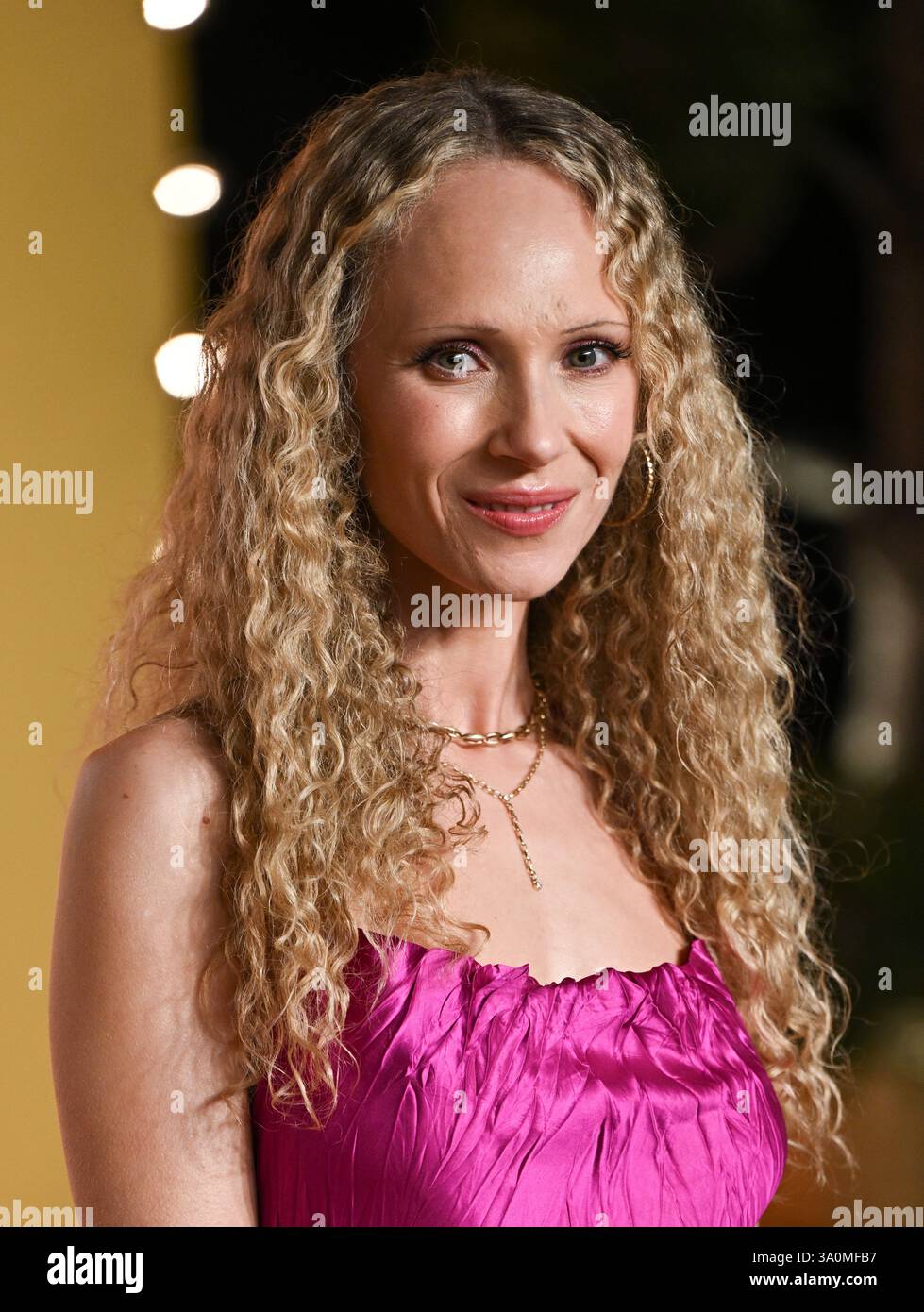 Los Angeles, USA. March 2nd, 2025. Juno Temple arriving at the Vanity ...