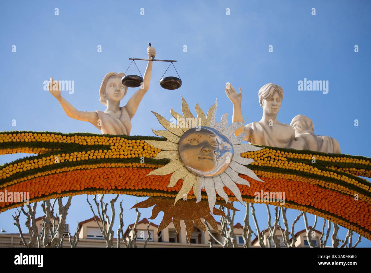 Menton, France,Provence-Alps-Azure Coast-Mar 02, 2025: Lemon Festival ...