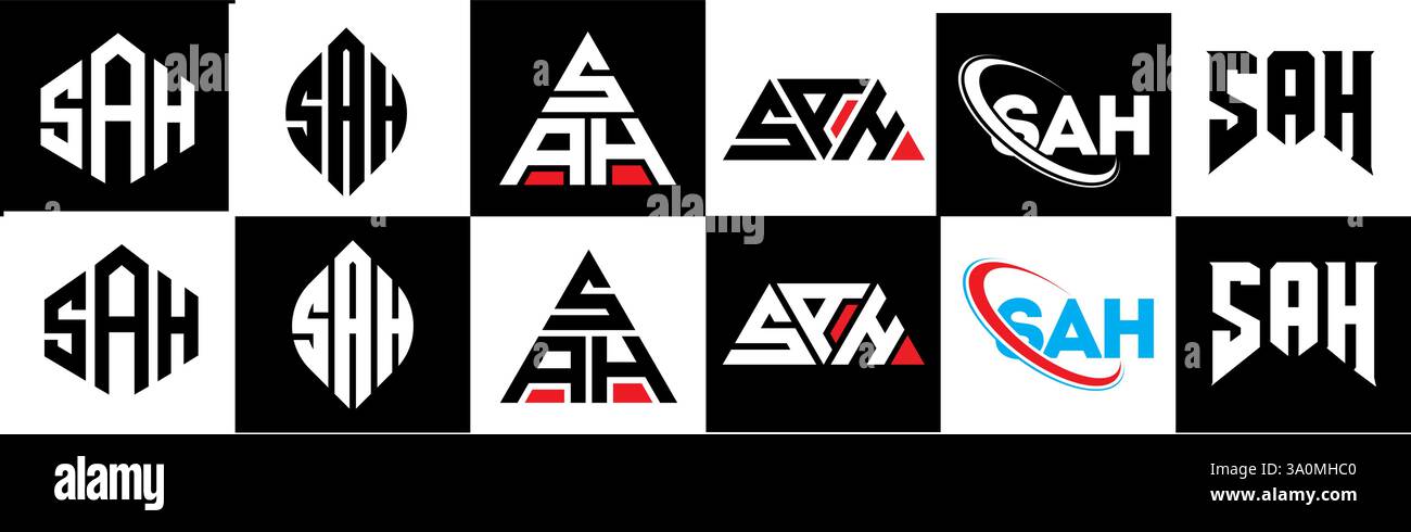 Sah polygon Stock Vector Images - Alamy