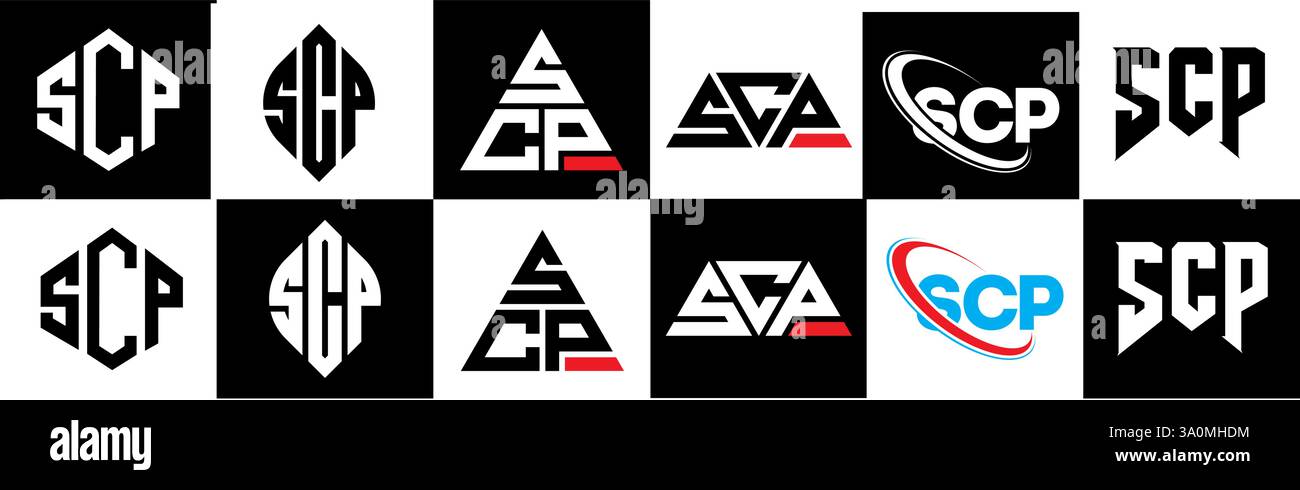 Letter scp logo hi-res stock photography and images - Alamy