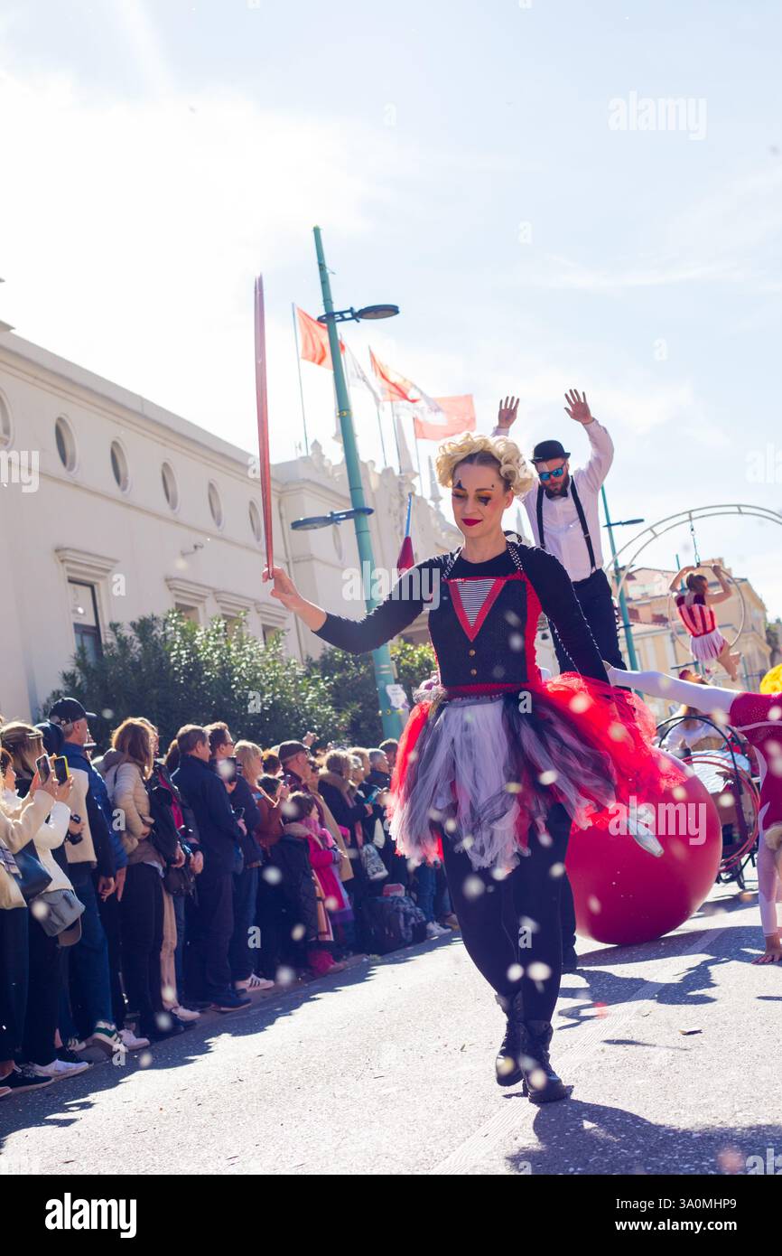 Menton, France,Provence-Alps-Azure Coast-Mar 02, 2025: Lemon Festival ...