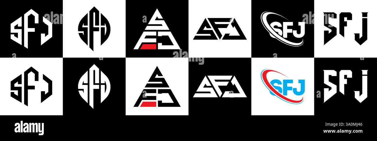 Sfj logos Stock Vector Images - Alamy