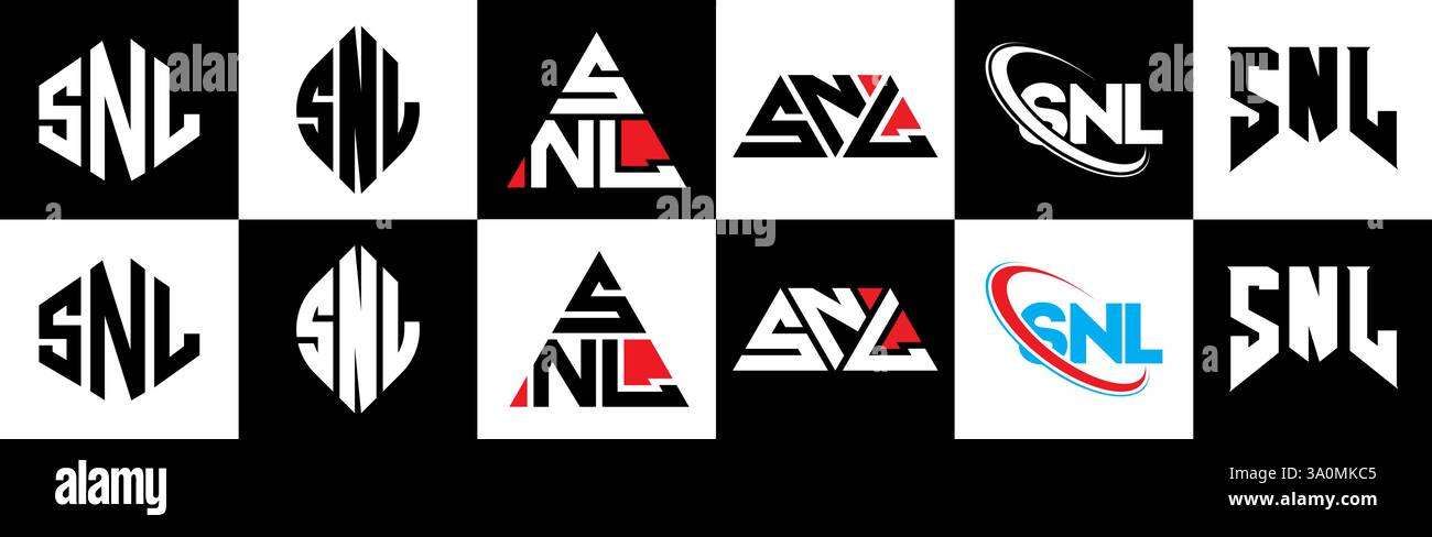 Snl circle logo hi-res stock photography and images - Alamy