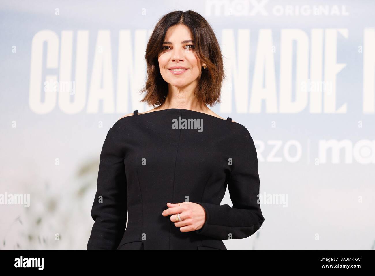 Madrid, Spain. 04th Mar, 2025. Maribel Verdu attend the Cuando Nadie ...