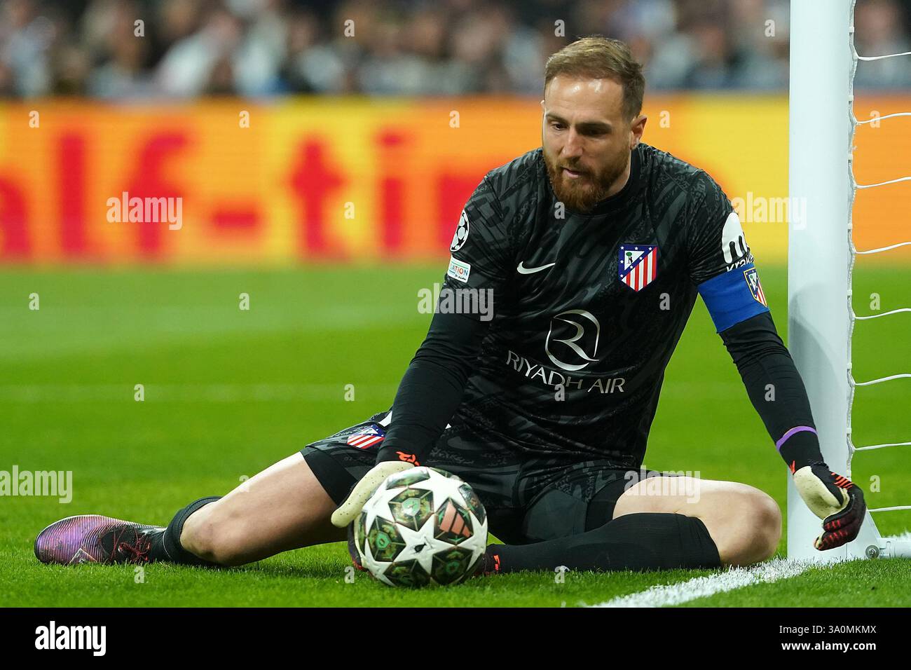 Madrid, Spain. 04th Mar, 2025. Atletico de Madrid's Jan Oblack during ...