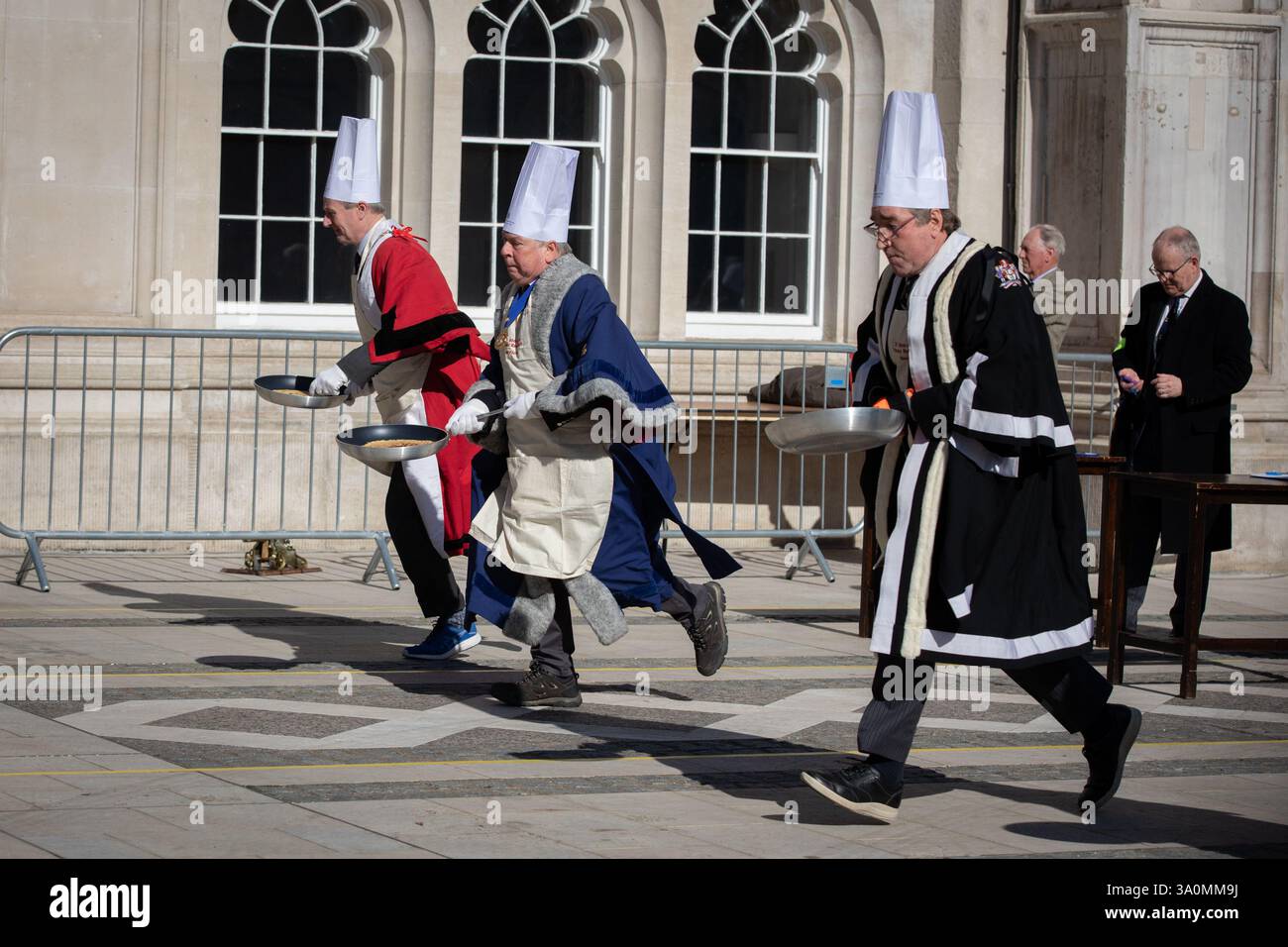 London, England, UK. 4th Mar 2025. Every Shrove Tuesday, Livery members ...