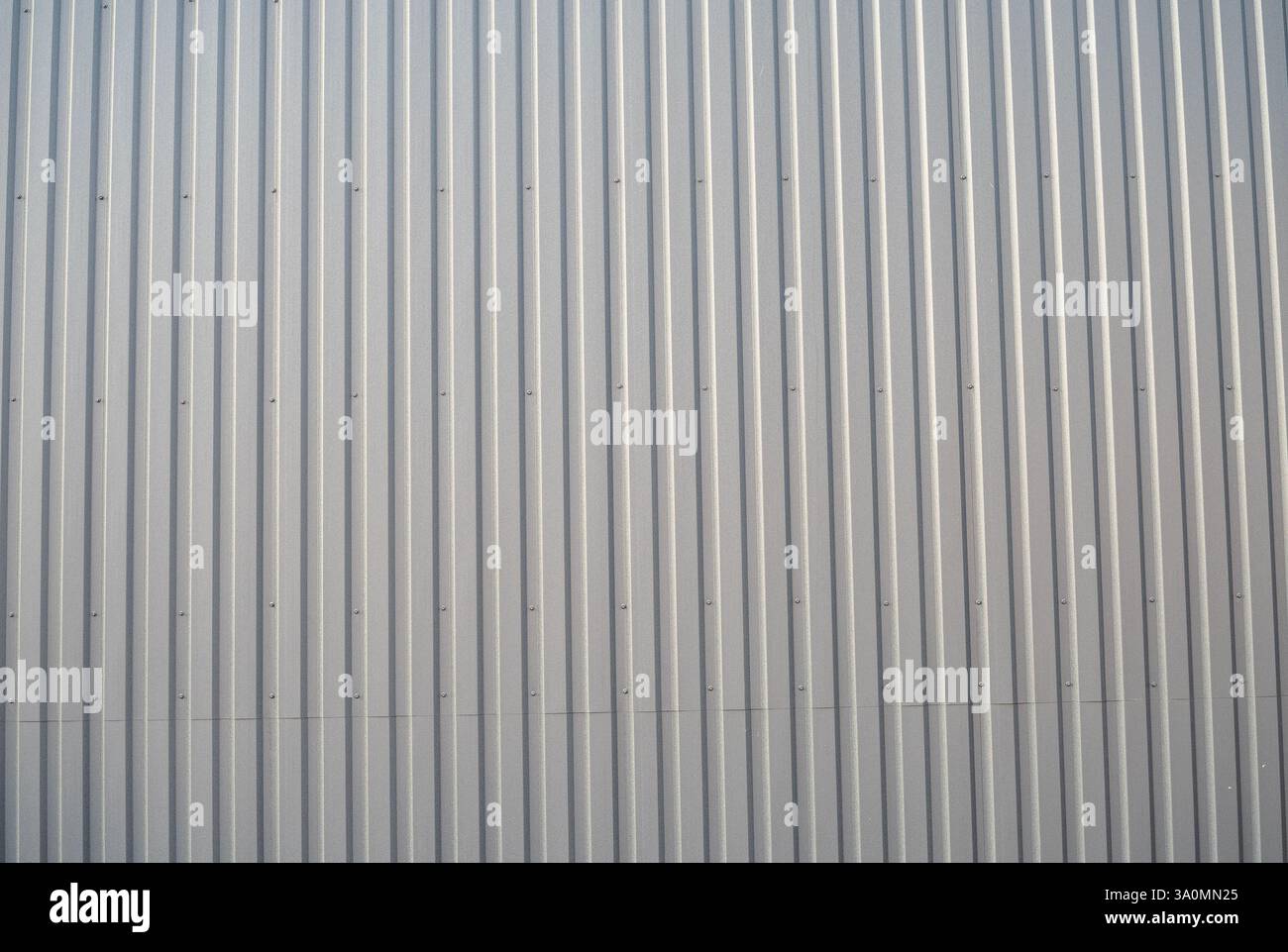 white corrugated metal wall surface Stock Photo - Alamy