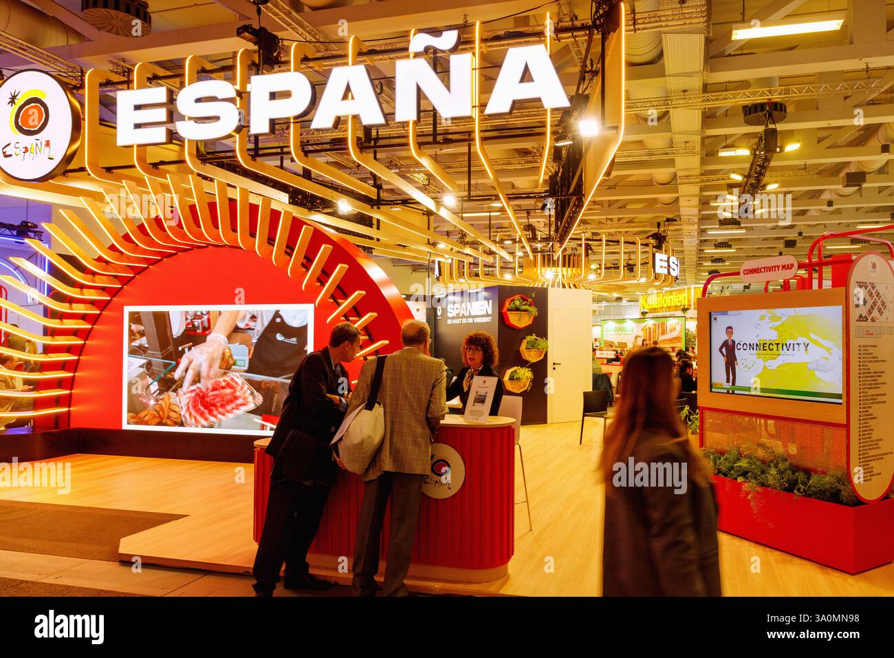 Internationale Tourismusbörse Berlin ITB, Stand von Spanien TURESPAÑA ...