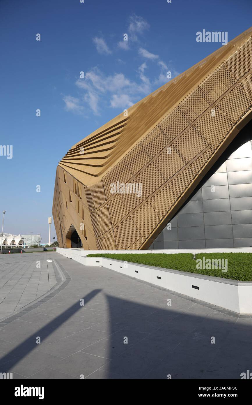 Etihad Arena Yas bay, Abu Dhabi Stock Photo - Alamy