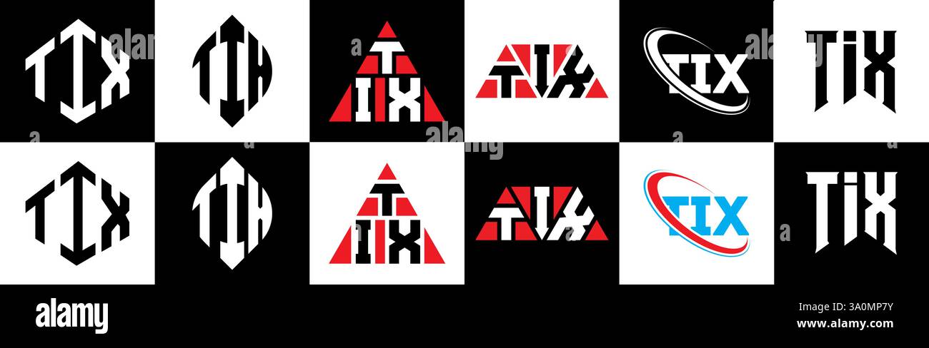 Tix logos hi-res stock photography and images - Alamy