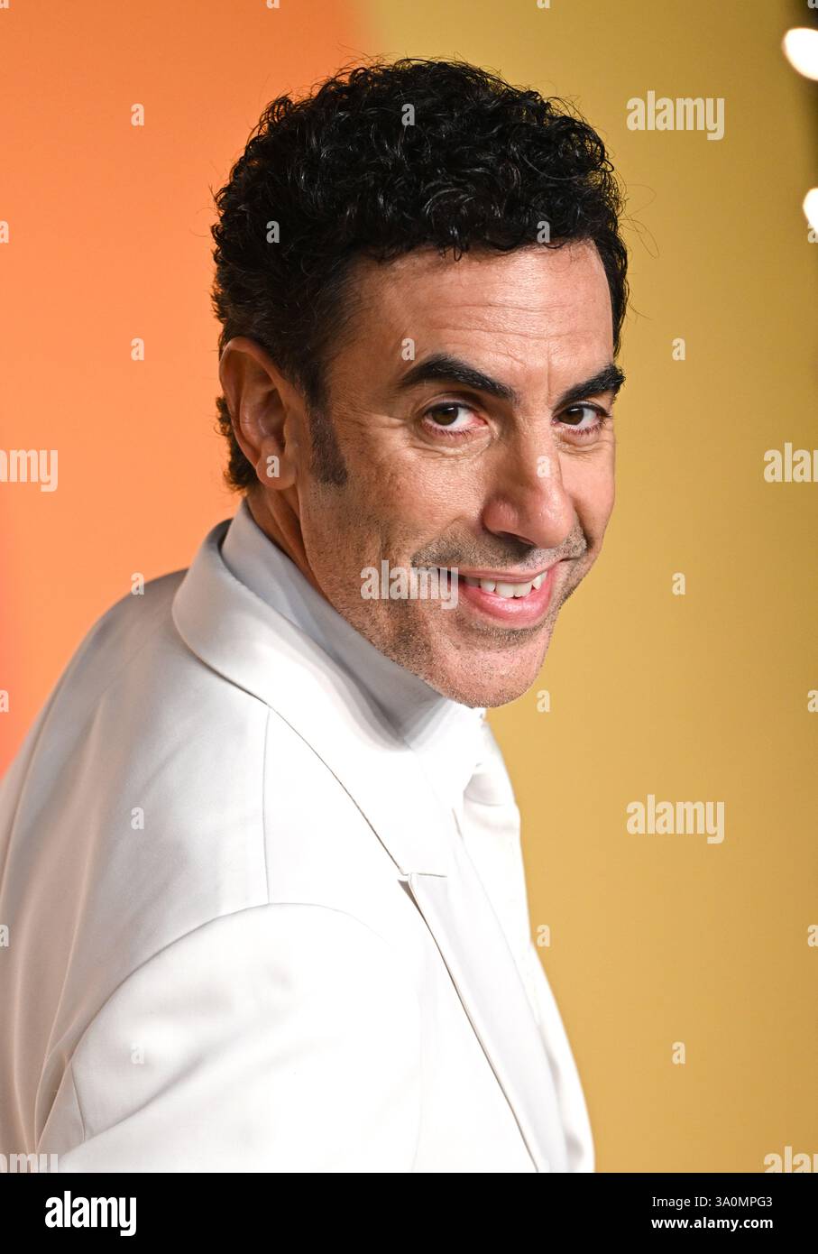 Los Angeles, USA. March 2nd, 2025. Sacha Baron Cohen arriving at the ...