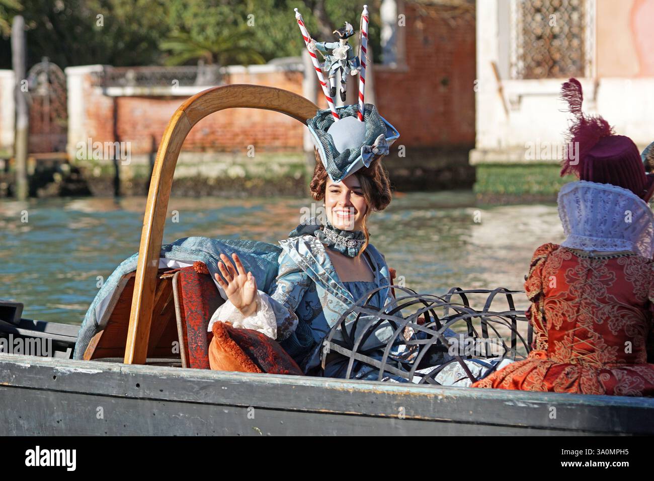 Venice, Italy. 04th Mar, 2025. The young Venetian Elena Sofia Cesca ...