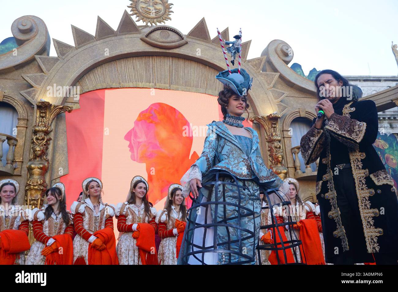 Venice, Italy. 04th Mar, 2025. The young Venetian Elena Sofia Cesca ...
