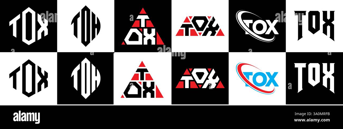 Tox triangle Stock Vector Images - Alamy