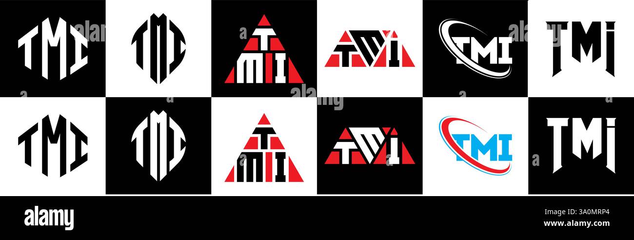 Tmi logo design hi-res stock photography and images - Alamy