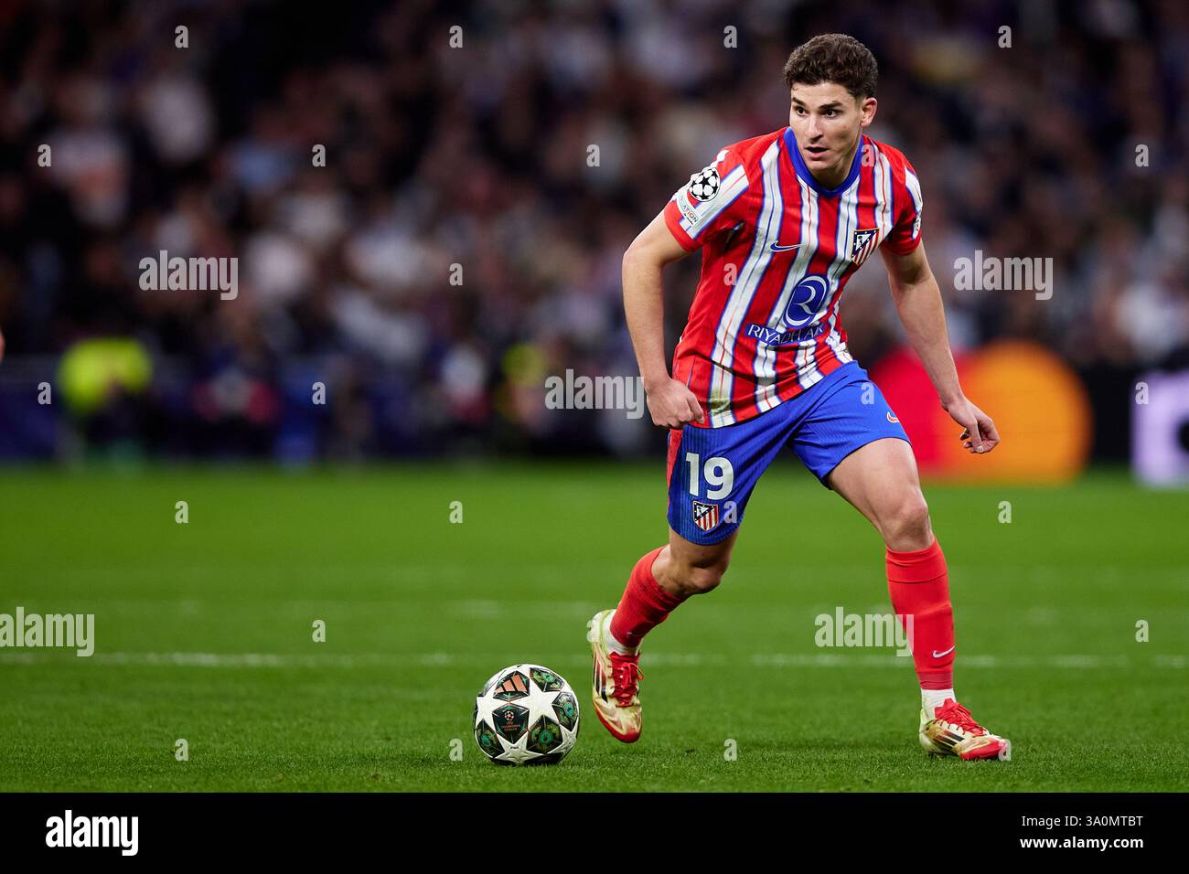 MADRID, SPAIN - MARCH 04:Julian Alvarez of Atletico de Madrid during ...