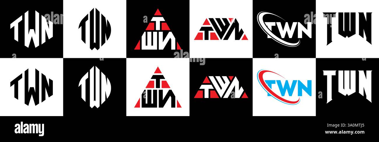 Twm ellipse Stock Vector Images - Alamy