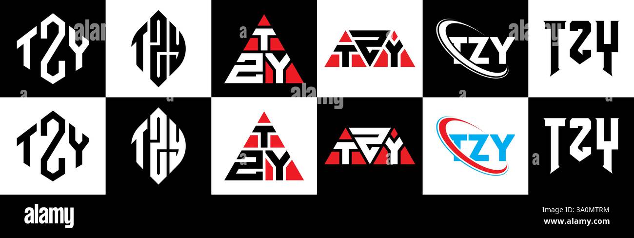 Tzy triangle Stock Vector Images - Alamy