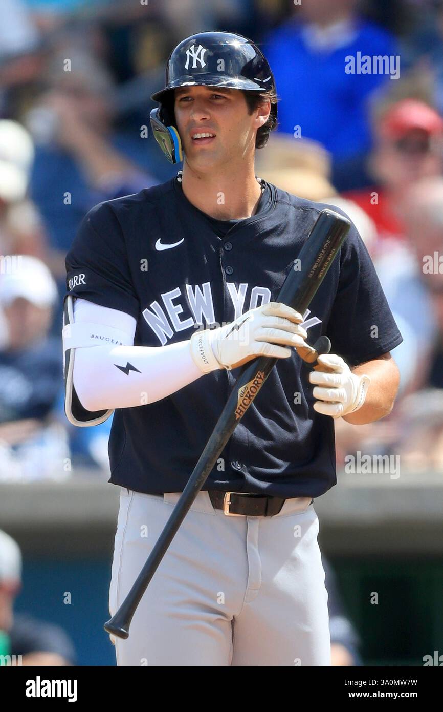 CLEARWATER, FL - MARCH 04: New York Yankees Outfielder Spencer Jones ...