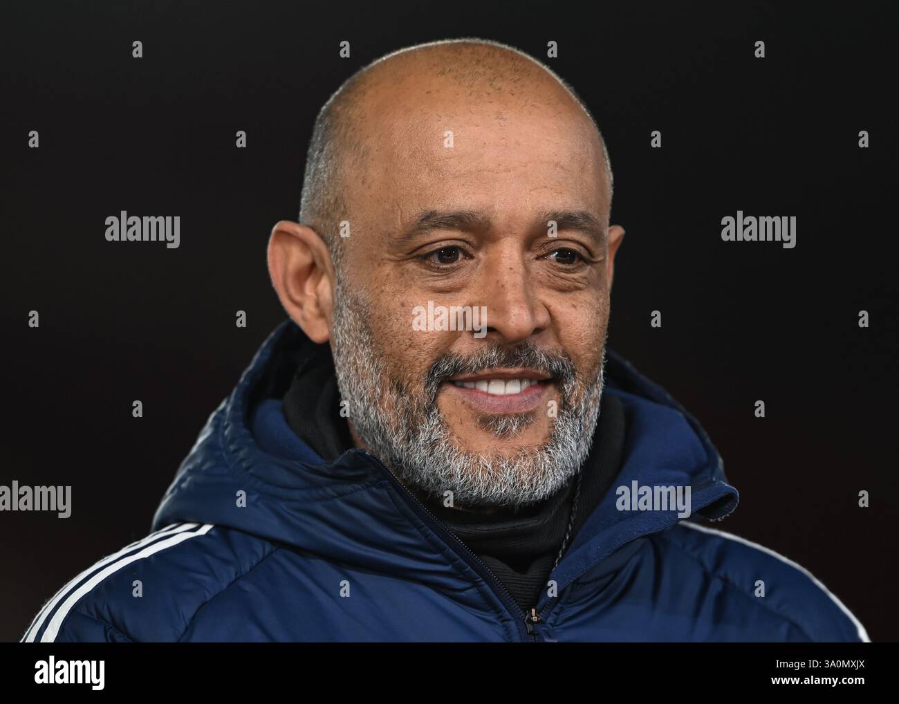 Nottingham, UK. 3rd Mar, 2025. Nuno Espirito Santo head coach of ...