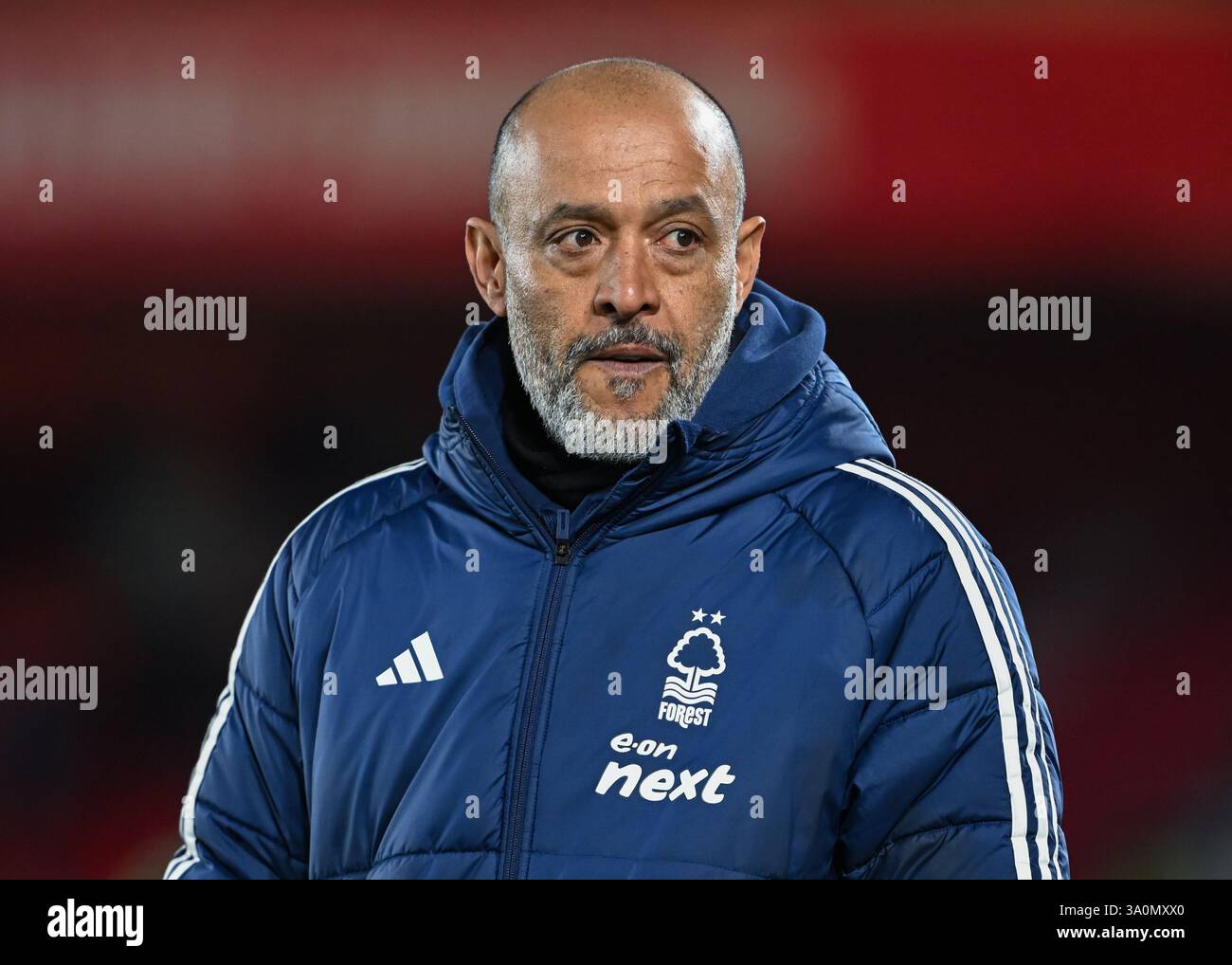 Nottingham, UK. 3rd Mar, 2025. Nuno Espirito Santo head coach of ...
