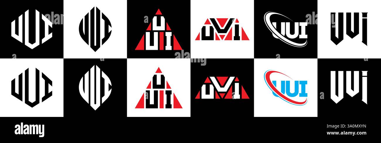 Uui hexagon hi-res stock photography and images - Alamy