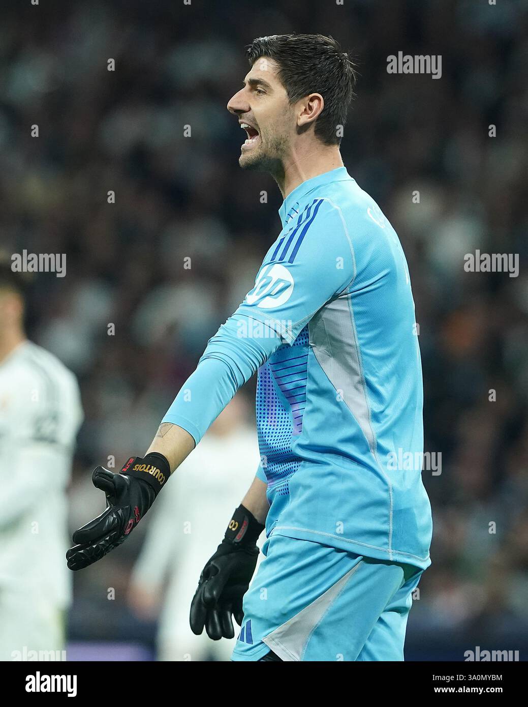 Real Madrid CF's Thibaut Courtois during Champions League 2024/2025 ...