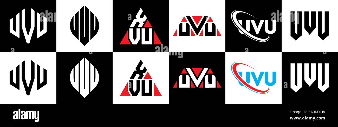 Uvu circle Stock Vector Images - Alamy