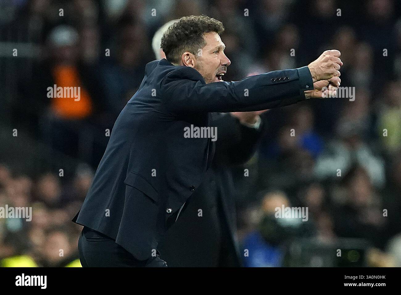 Madrid, Spain. 04th Mar, 2025. Atletico de Madrid's coach Diego Pablo ...