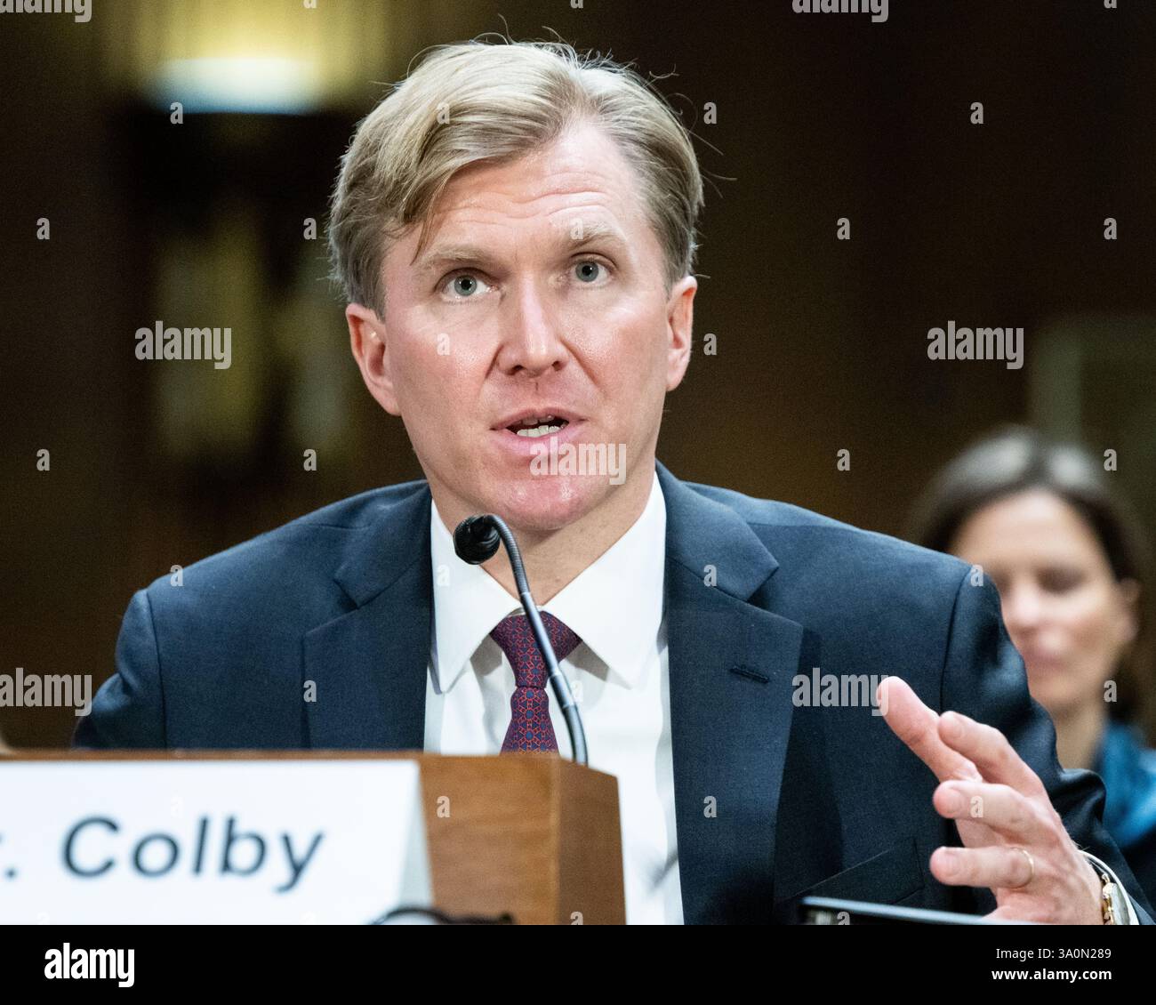 Washington, United States. 04th Mar, 2025. Elbridge Colby, nominee to ...