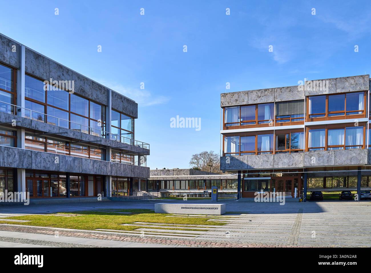 Karlsruhe, Baden-Württemberg, Germany - March 4, 2025: Panoramic view ...