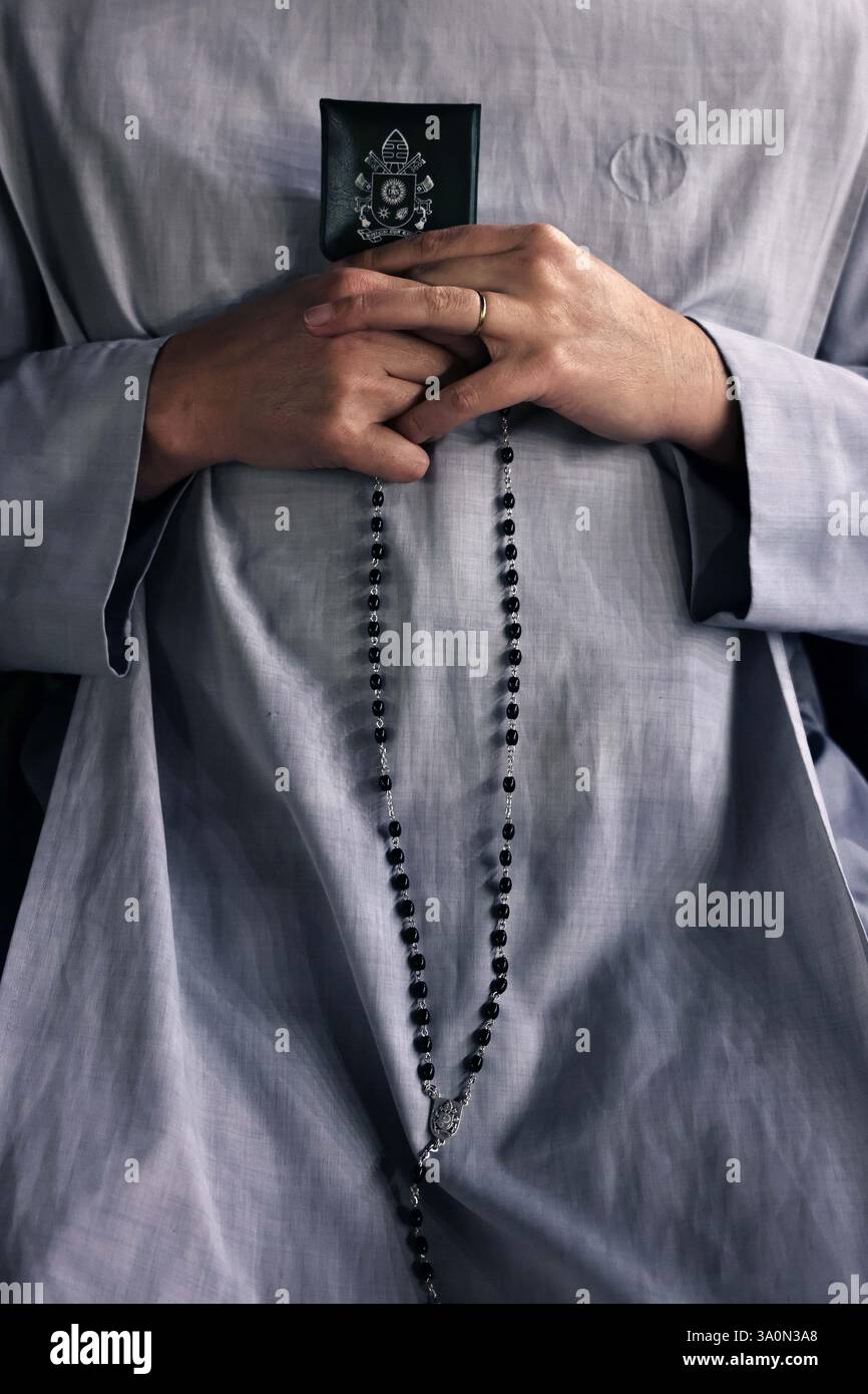 March 4, 2025 - Vatican City. Cardinal ARTHUR ROCHE Prefect of the ...