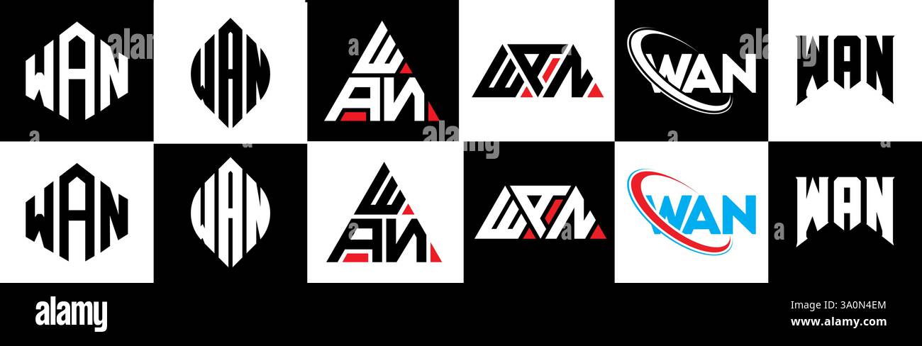 Wan gaming logo hi-res stock photography and images - Alamy