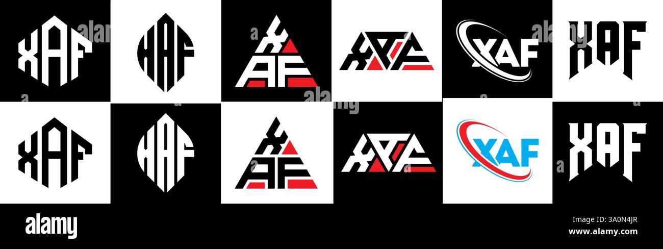 Xaf logos hi-res stock photography and images - Alamy
