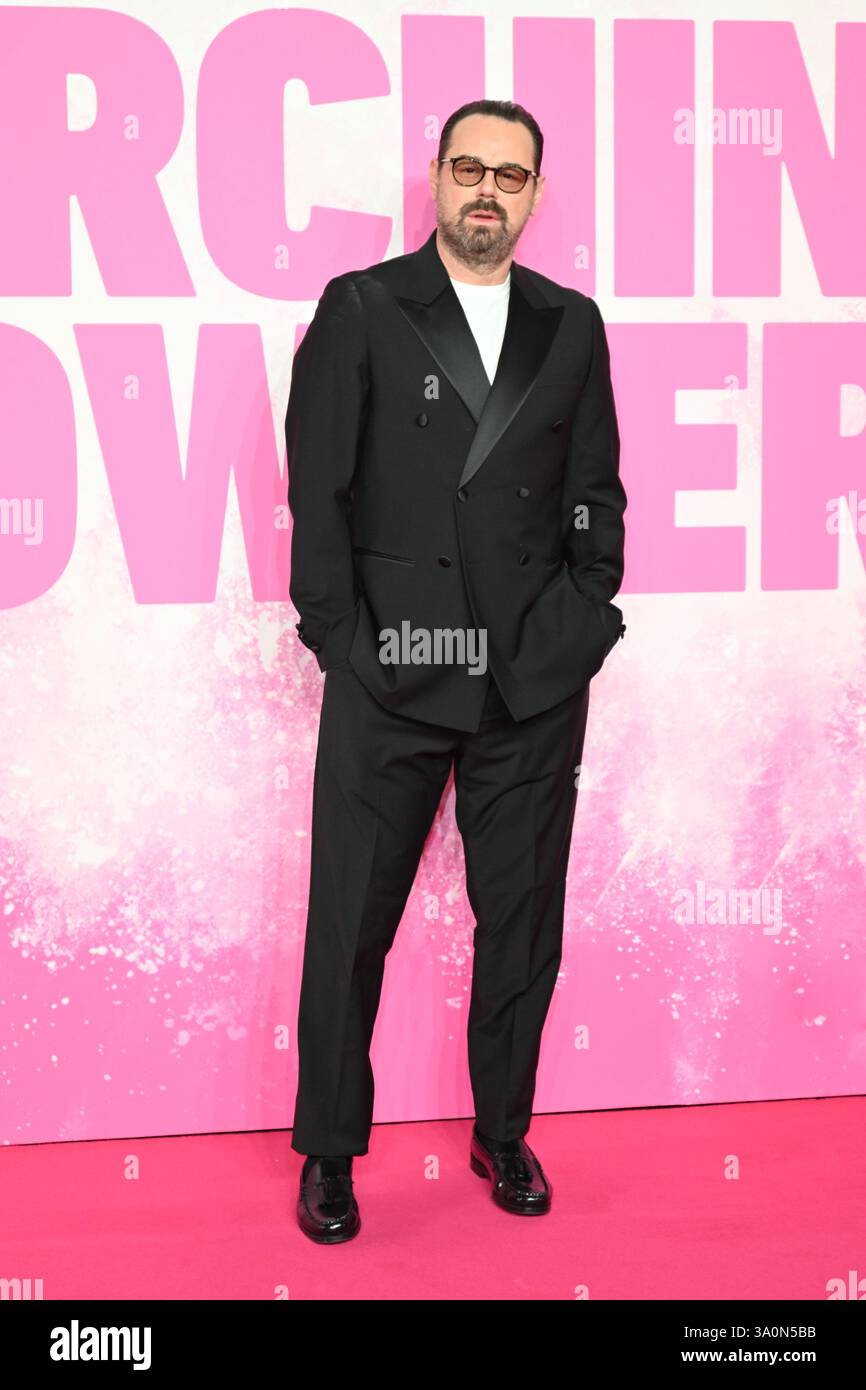 London, UK. 4th Mar, 2025. Danny Dyer at Marching Powder world premiere ...