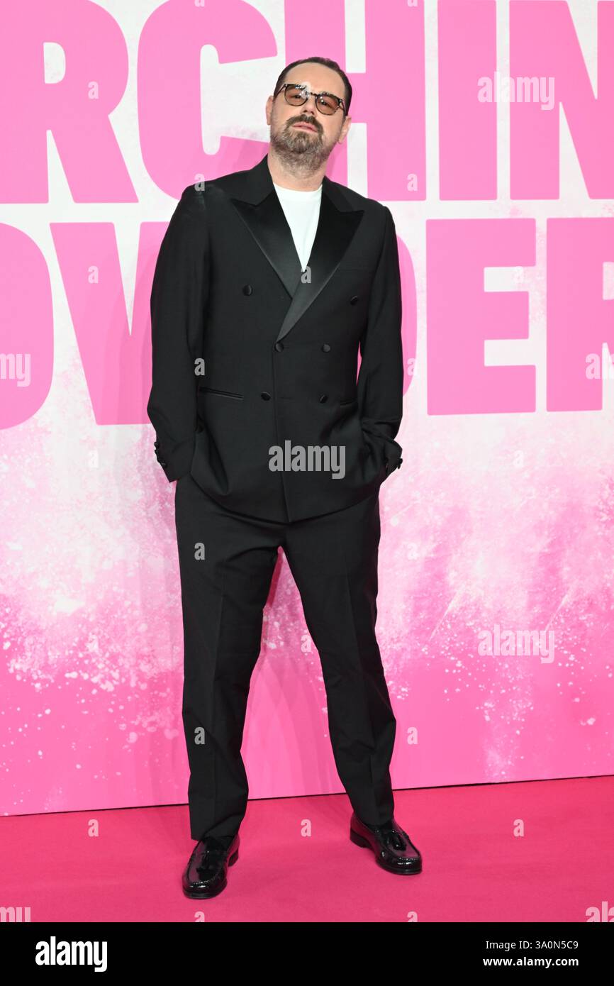London, UK. 4th Mar, 2025. Danny Dyer at Marching Powder world premiere ...