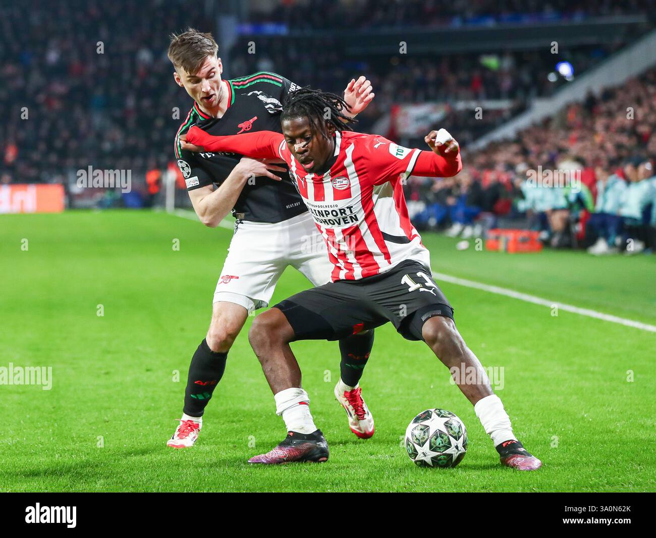 Eindhoven, North Brabant, Netherlands. 4th Mar, 2025. JOHAN BAKAYOKO ...