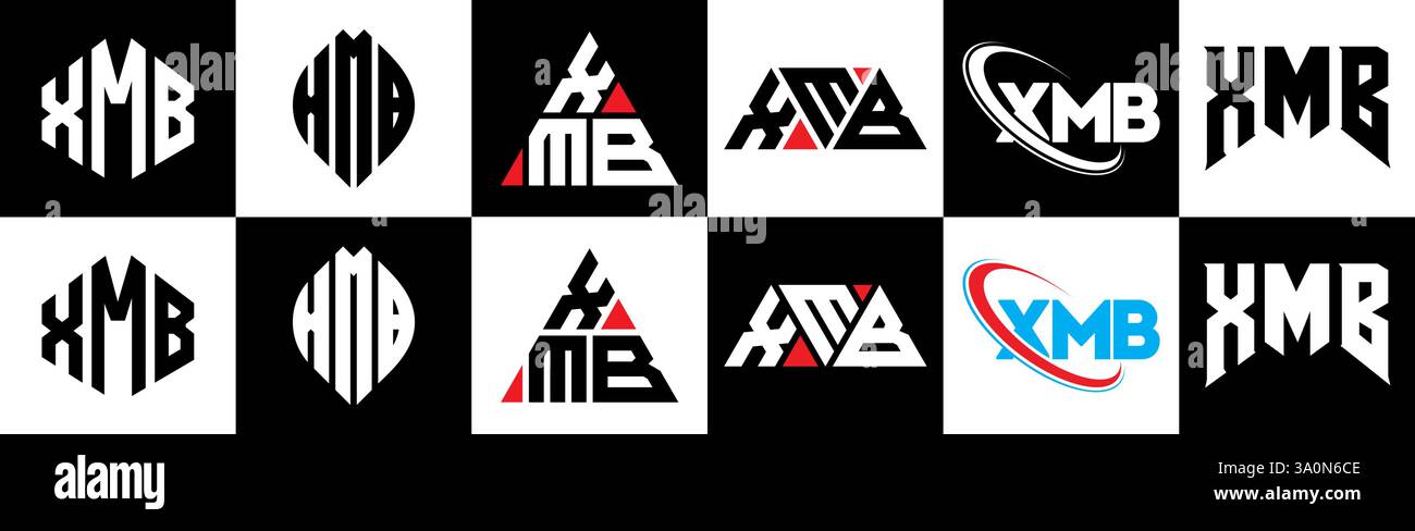 Xmb letter Stock Vector Images - Alamy