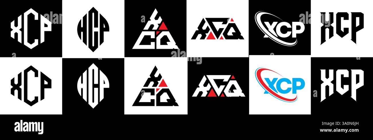 Xcp hexagon Stock Vector Images - Alamy