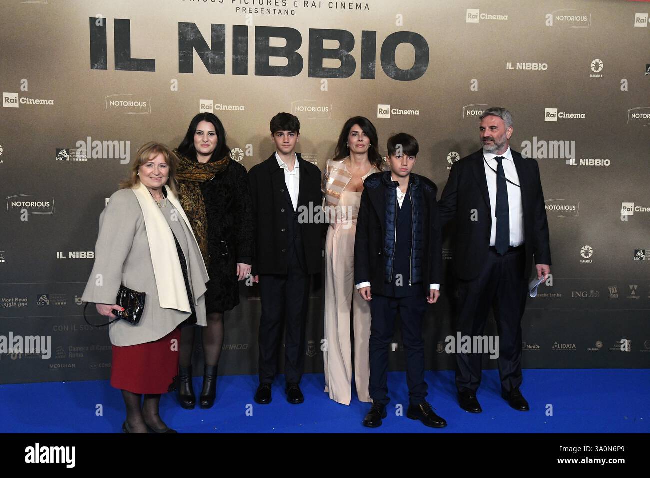Rome, Italy. 04th Mar, 2025. Rome, Auditorium Parco Della Musica Premiere of the Film "Il Nibbio ...