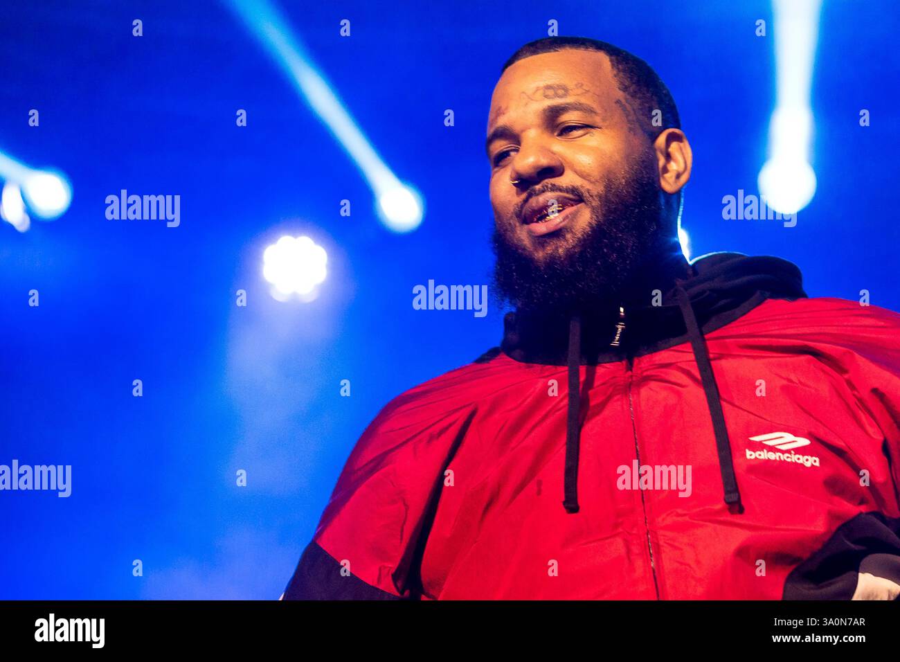 Milano, Italy. 04th Mar, 2025. American rapper The Game performs live ...