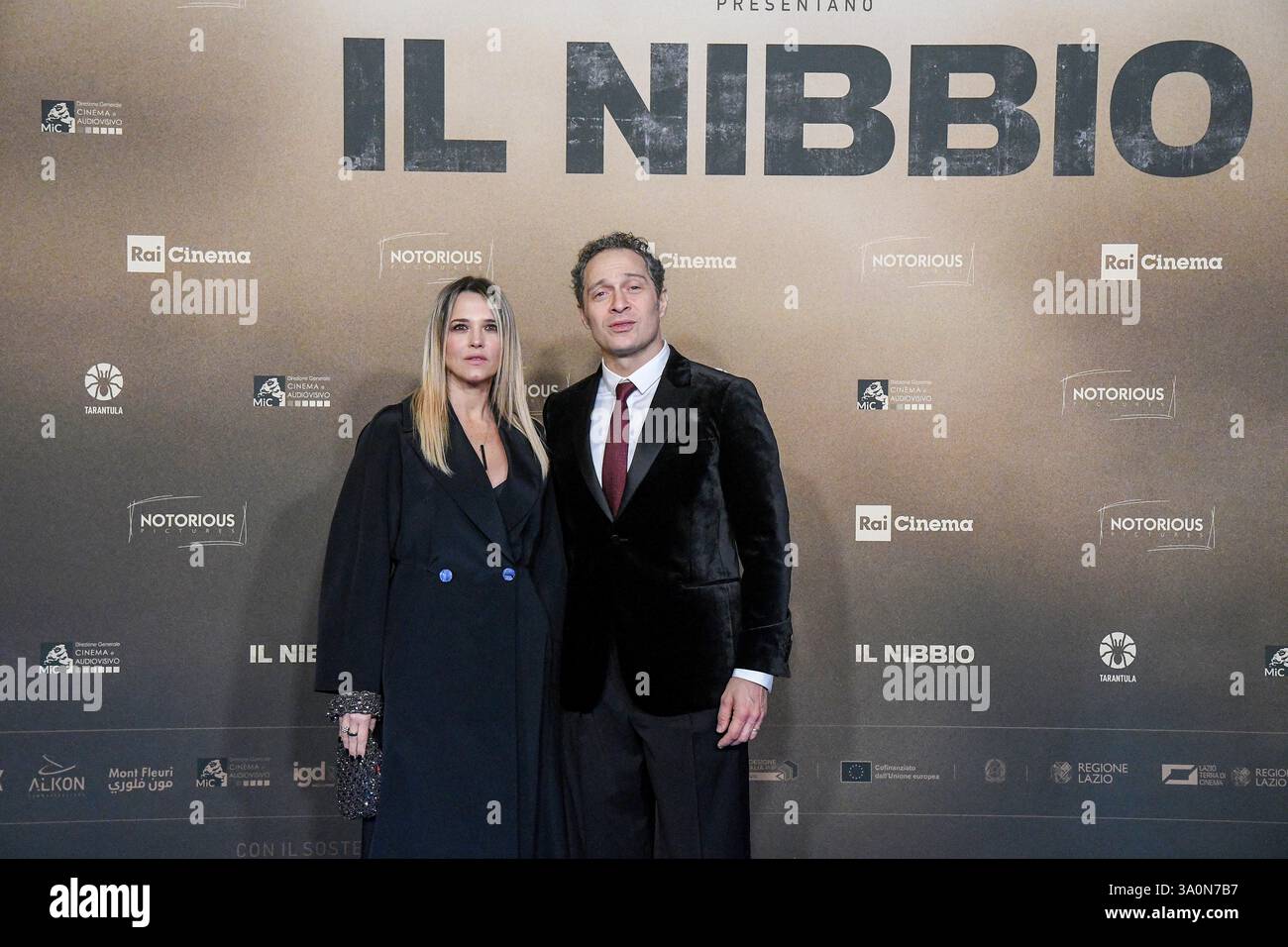 Rome, Italy. 04th Mar, 2025. Rome, Auditorium Parco Della Musica Premiere of the Film "Il Nibbio ...